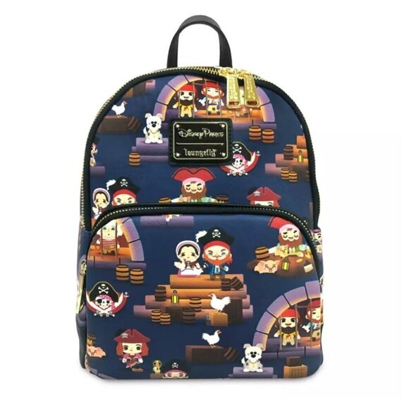 Loungefly | Bags | Disney Pirates Of The Caribbean Mini Backpack By ...